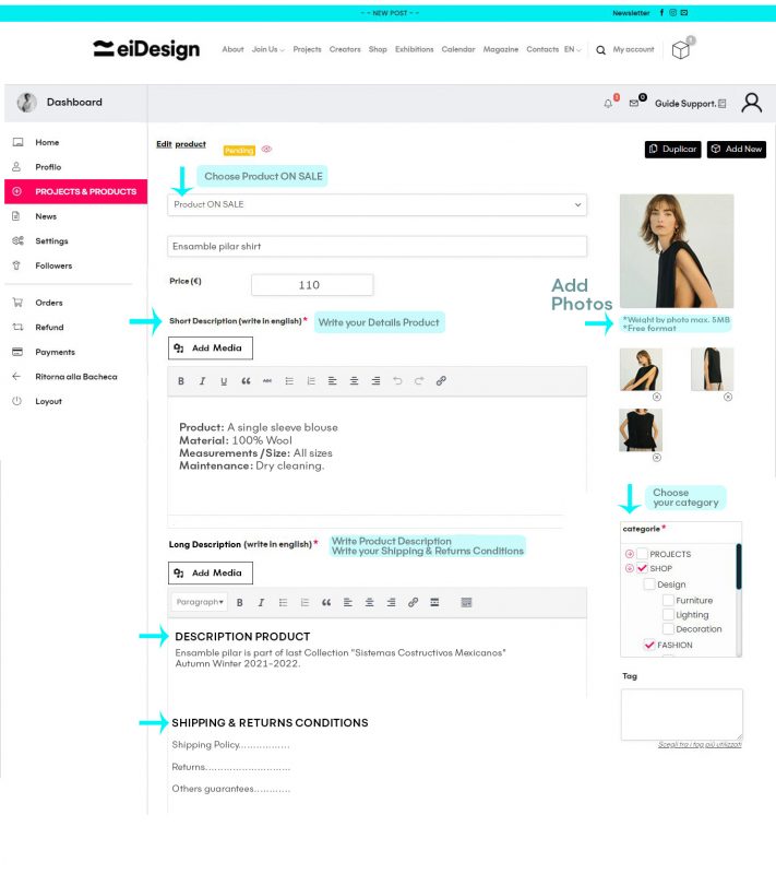 GUIDE SUPPORT – eiDesign
